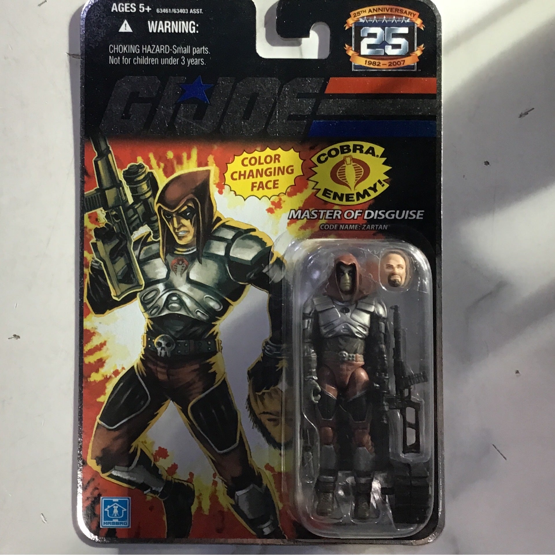 Zartan Gi Joe Action Figure