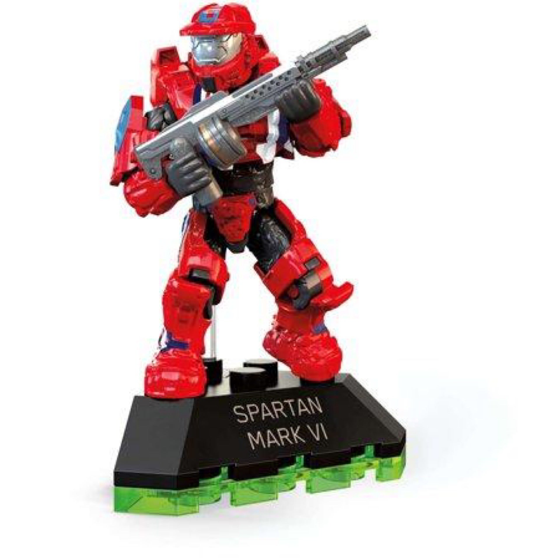 Halo Red Spartan Action Figure